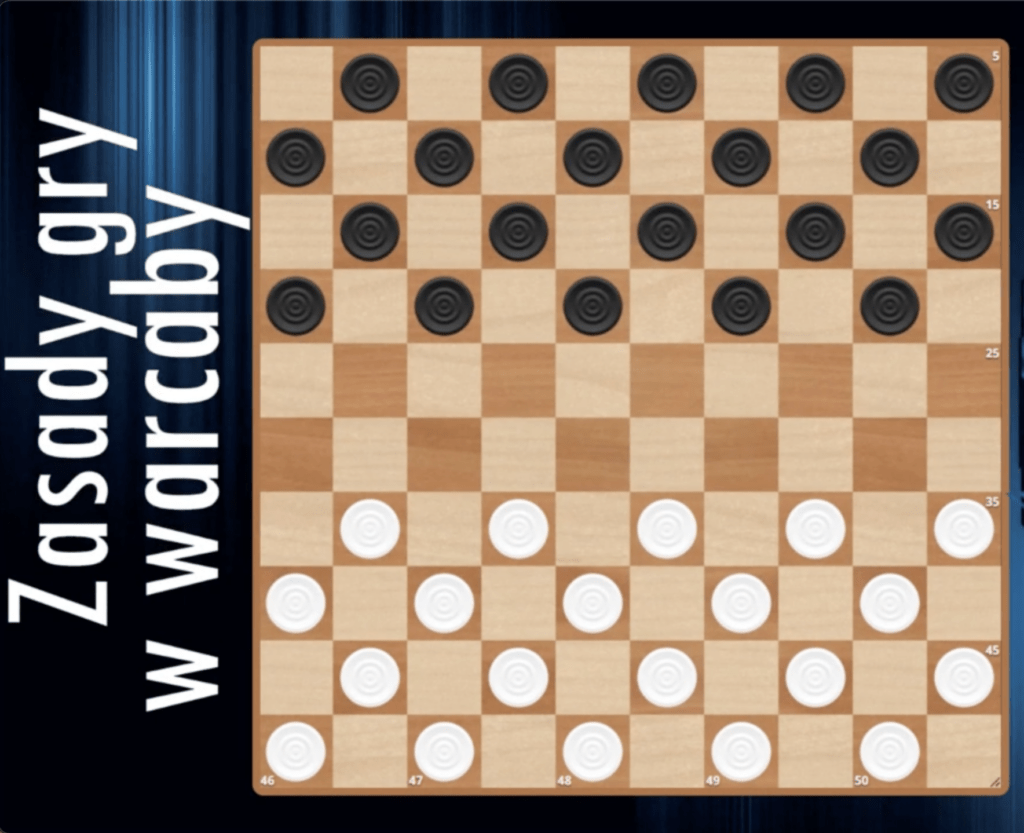 Zasady gry w warcaby - warcaby.TV